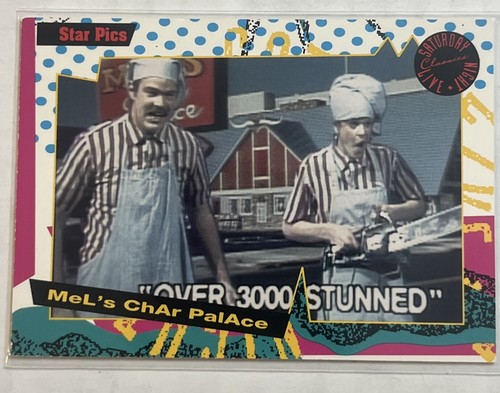 SNL Card 1992 Mel’s Char Palace Saturday Night Live Star Pics #148 Dan ...