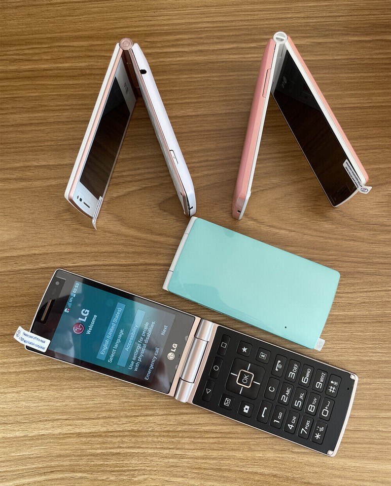 Unlocked LG Wine Smart D486 4G LTE 4GB ROM 3.5" Android Flip Keyboard ...