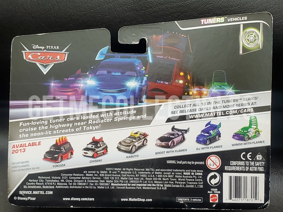 DISNEY PIXAR CARS YOKOZA CHISAKI TUNERS 2 PACK 2013 SAVE 6% GMC | eBay