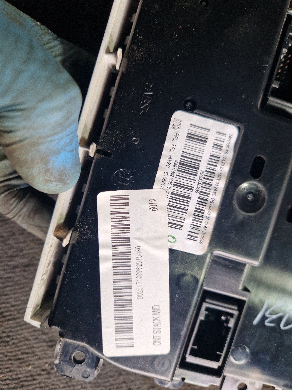 2011 BMW Mini One/Cooper/S window & Heater Controls 3456305 R55/R56/R58 ...