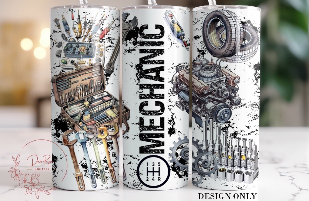 20oz Mechanic Tumbler, Coffee Cup, Coffee Cup , Mugs, Cups | eBay