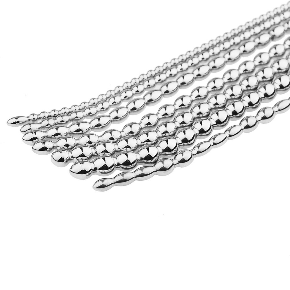 Male Stainless Steel Long Sounds Sounds Beads Sounding Rod Insert Plug ...