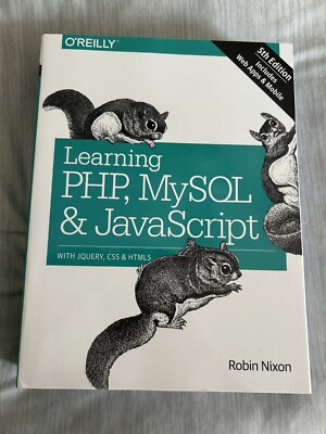 Learning PHP, MySQL and Javascript 5th Edition New | eBay