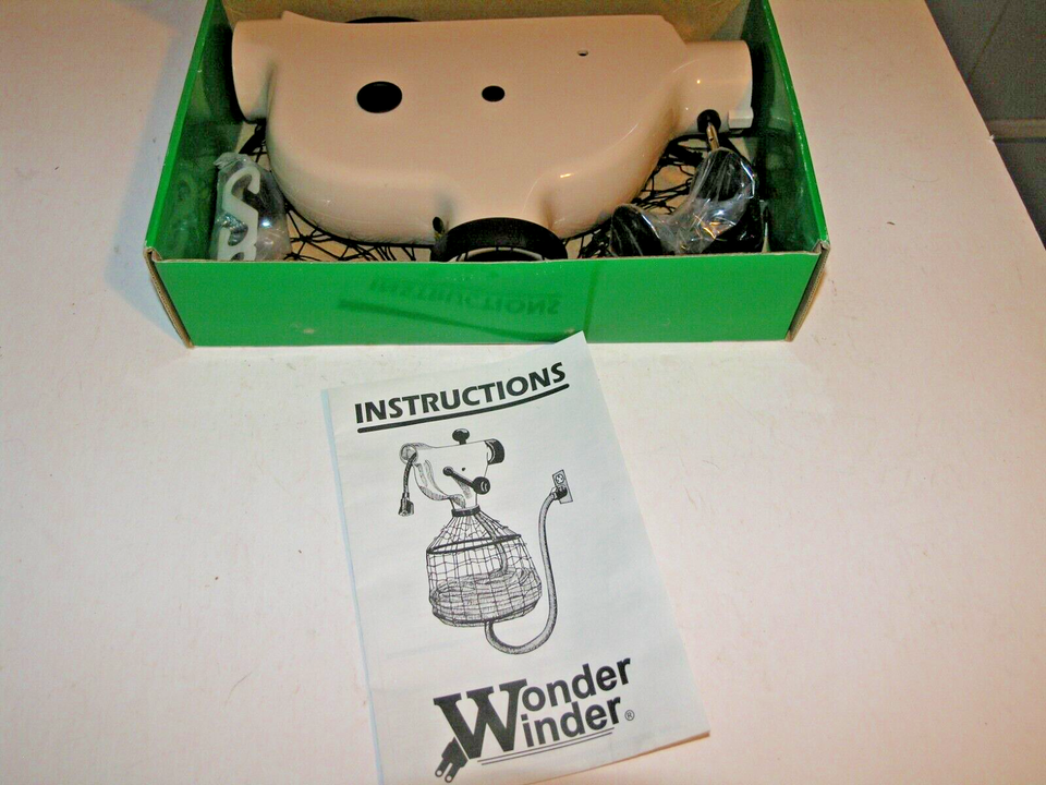 Green Leaf Wonder Winder Extension Cord Winder WW 1D/100 Wall Mount ...