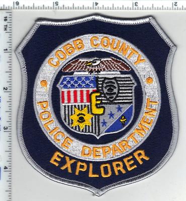 Cobb County Police (Georgia)1st Issue Explorer Shoulder Patch | eBay