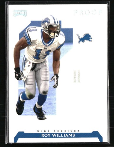 Roy Williams 2006 Playoff NFL Playoffs #53 /250 Football Card | eBay
