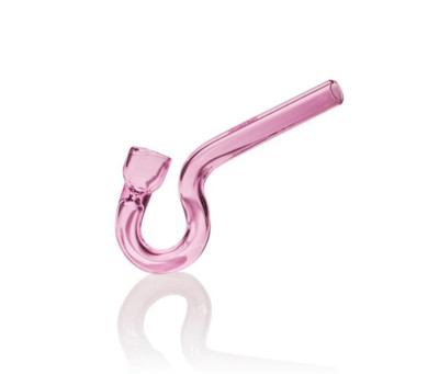 GRAV® HOOK Sherlock One Hitter Pipe – 4.75" Pink Glass – Made in USA | eBay