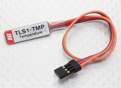JR TLS1-TMP DMSS Temperature Telemetry Sensor 10ºC 90ºC (50ºF 194ºF) XG ...