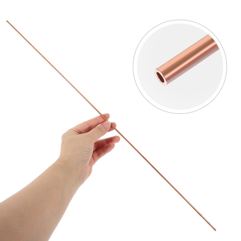 2pcs Copper Tubes Diameter 3mm Copper Piping Copper Rod Copper Tubing ...