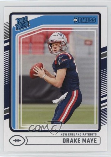 2024 Panini Donruss Rated Rookie Drake Maye #379 Rookie RC | eBay