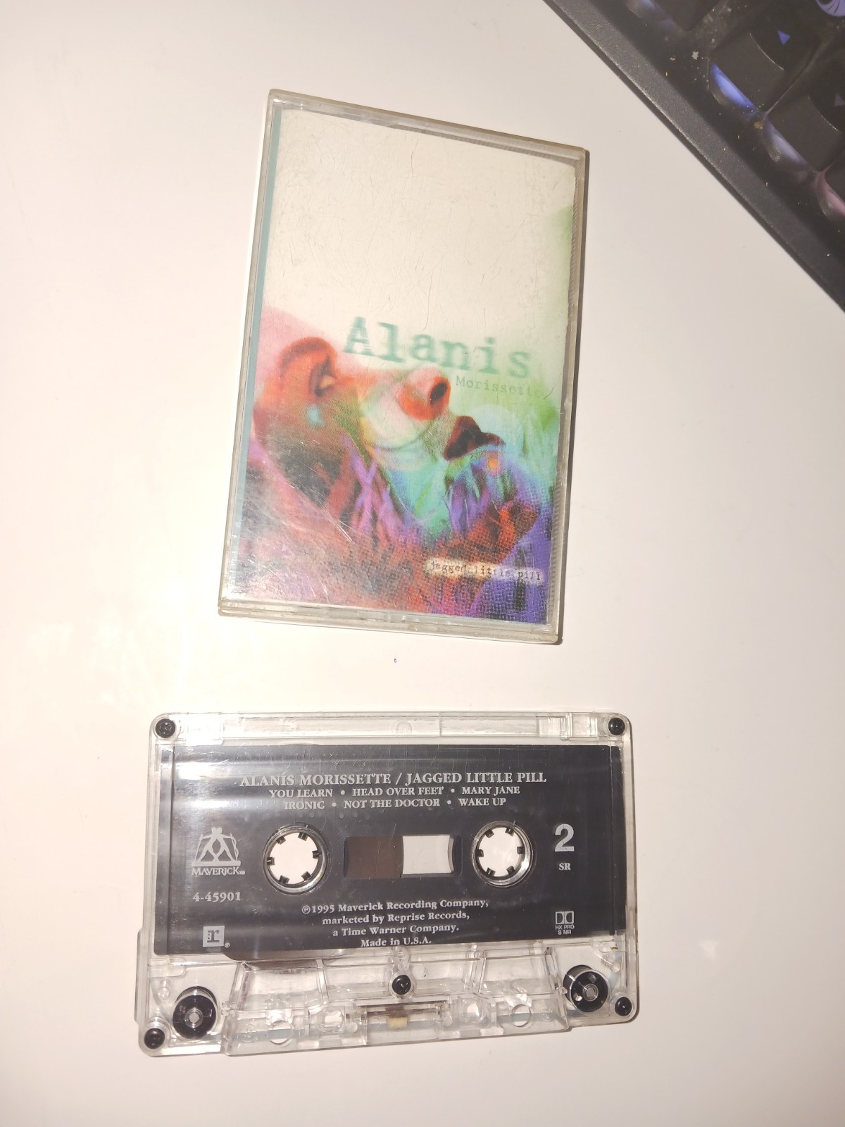Jagged Little Pill by Alanis Morissette (Cassette, 1995) 93624590149| eBay