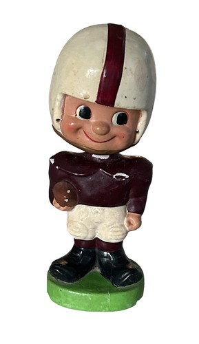 Vintage 1962 Toes Up Nodder Football Player Bobblehead Japan GP33632 ...
