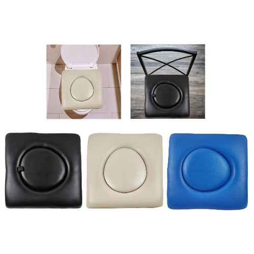 Commode Seat Cushion Padded Replacement Soft Toilet Cushion Seat Pad ...