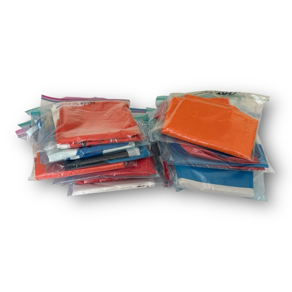 World Country Flag Collection Lot of 24 International Flags | eBay