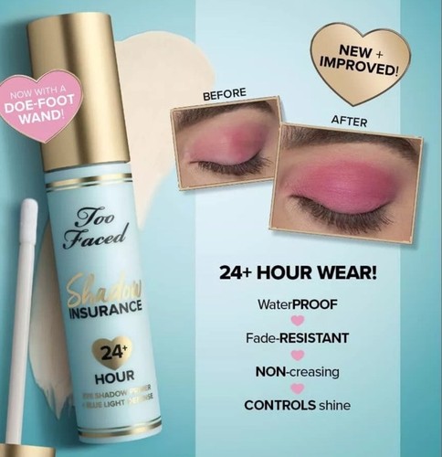 Too Faced Shadow Insurance 24+ Hour Eye Shadow Primer - 0.2 oz / 6 ml ...