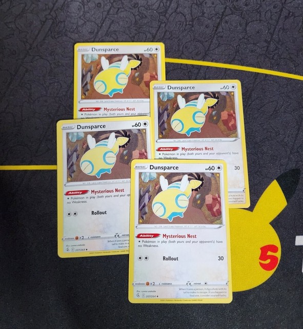 Pokémon TCG Dunsparce Fusion Strike 207/264 Regular Uncommon for sale ...