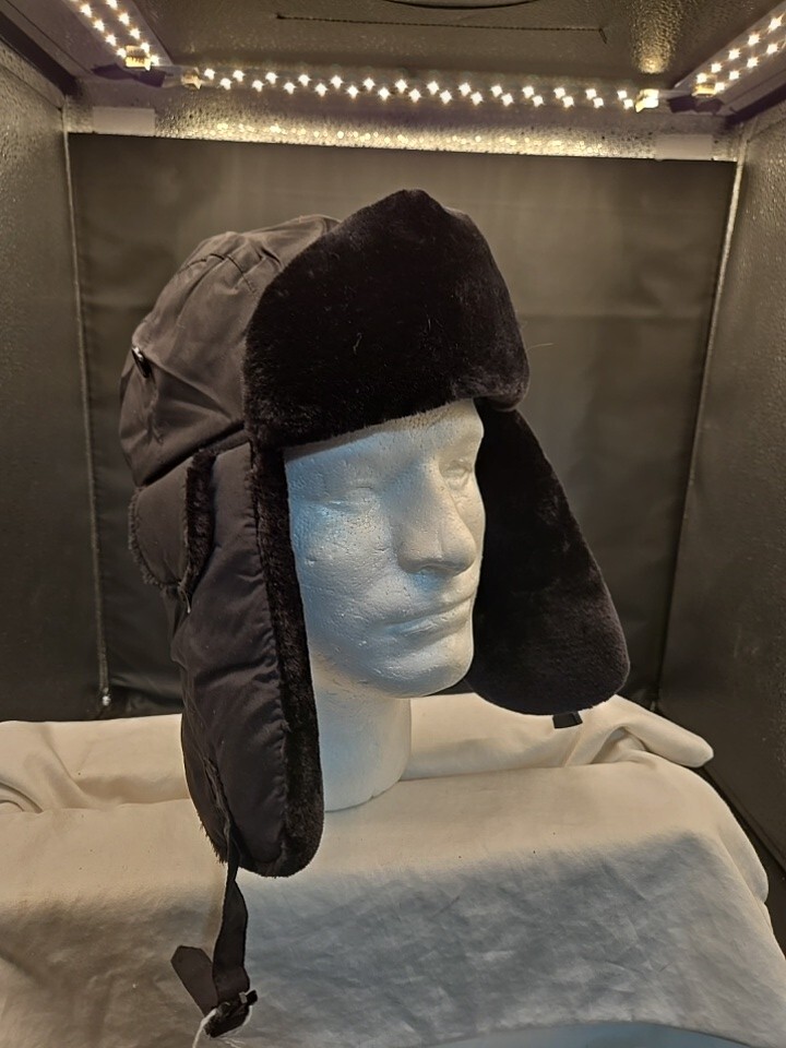 MIL-TEC MA-1 Winter Pilot Hat - Men's, Black, Extra Large, 12105002-905 ...