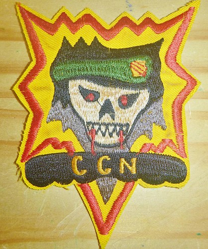 Original Shell Burst Patch - US Special Forces - CCN, MACV - Vietnam ...