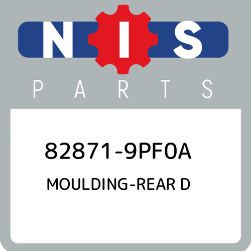 82871-9PF0A Nissan Moulding-rear d 828719PF0A, New Genuine OEM Part | eBay
