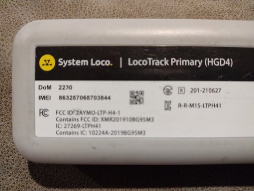 System Loco. LocoTrack Primary HGD4 Shipping Tracker - Used - FAST FREE ...