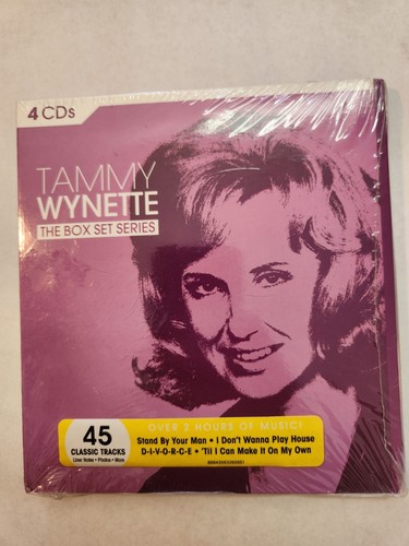 Sealed 4xCD Box Set Tammy Wynette The Box Set Series 2014 epic | eBay