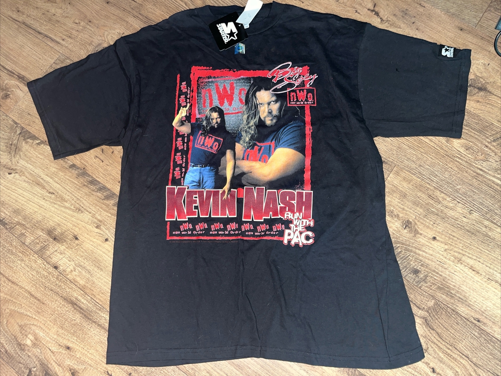Rare Starter 90s Kevin Nash NWO Wolf Pack Wrestling G… - Gem