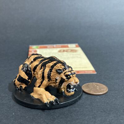 17/60, CG 60, Dire Tiger w/ Card D&D , Wizkids | eBay