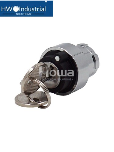 2PCS New 2-gear Self-locking Metal Operating Button Switch Head ZB2BG2C ...