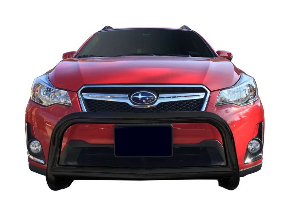 fits Subaru Crosstrek 2018-2023 Front Black Bull Grille Bumper Guard A ...