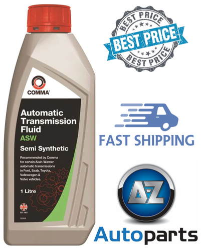 Comma - ASW Semi Synthetic ATF Automatic Transmission Fluid ASW1L 1L ...