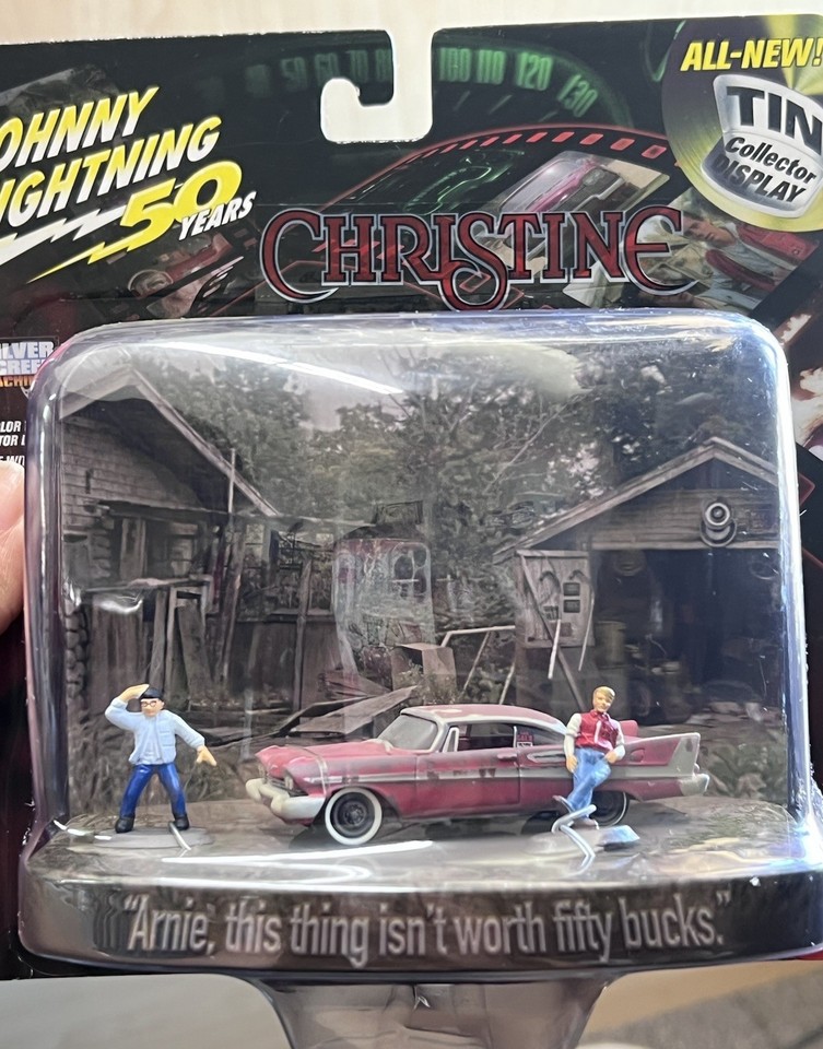 Johnny Lightning Movie Christine Diorama Package 1/64 #921a04 | eBay