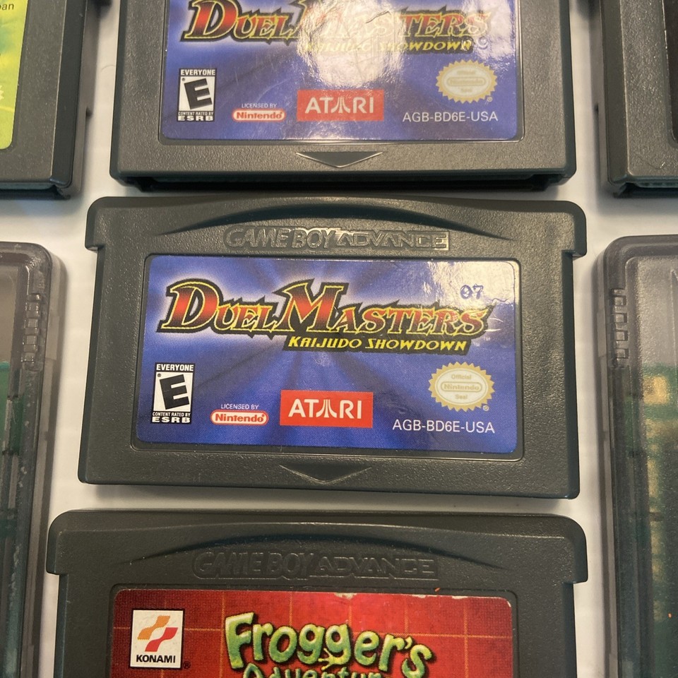 Nintendo Game Boy Advance & Color Game Lot Of 14 Games Authentic Games ...