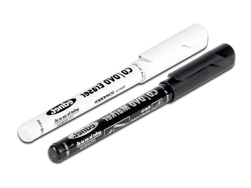 Stylo marqueur + effaceur pour CD DVD Blu-Ray Plastique - Noir | eBay