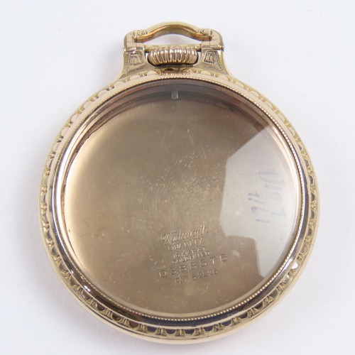 Hamilton 16 Size Factory YGF “Bar Over Crown” Railroad Pocket Watch ...