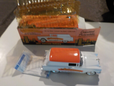 1955 CHEVROLET DELIVERY JOIE CHITWOOD AUTO DAREDEVILS BANK 1/25 | eBay
