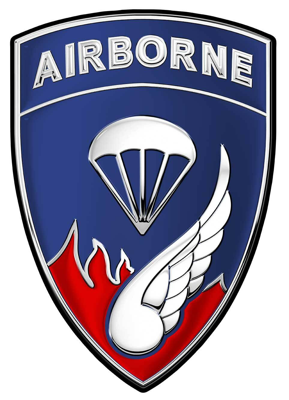 187th Airborne Infantry Regiment (Rakkasans) Airborne Metal Sign 12 x ...