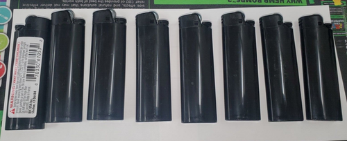 8PCS LIMITED EDITION All Black BiC Classic Lighter | eBay