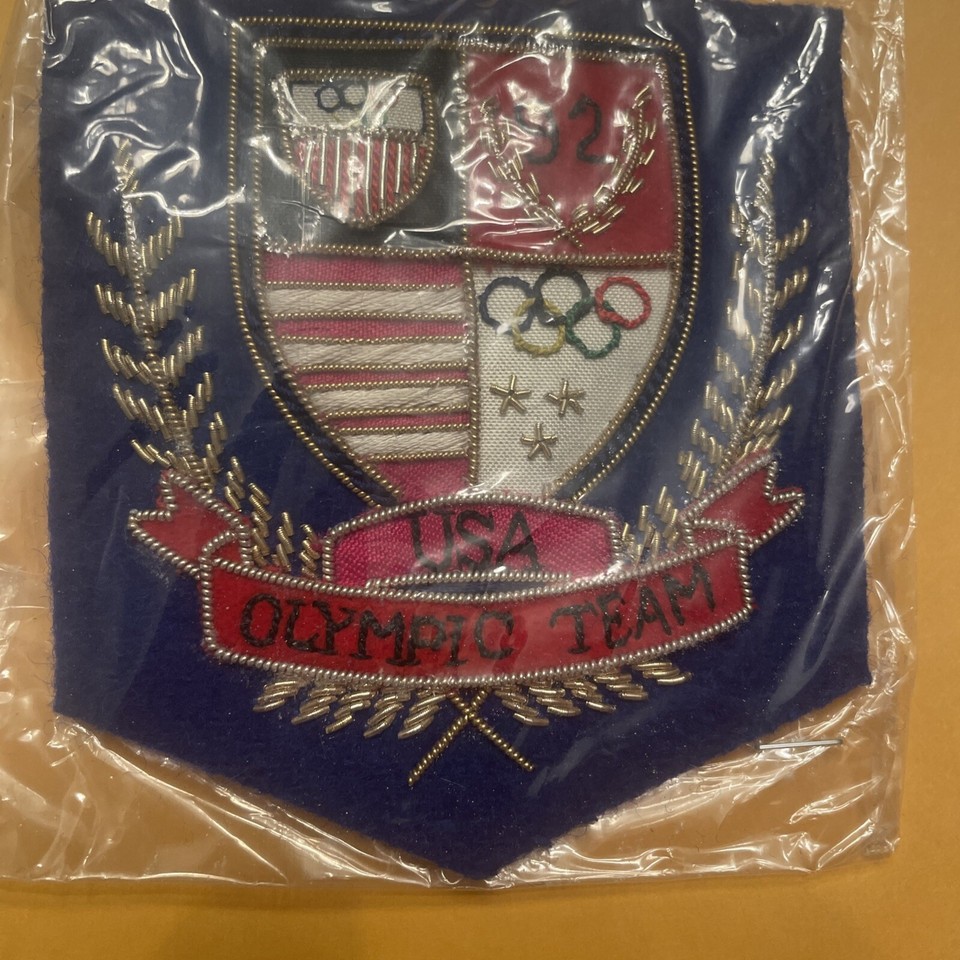1992 Barcelona Olympic Team Opening Ceremony Crest NWT “Dream Team ...