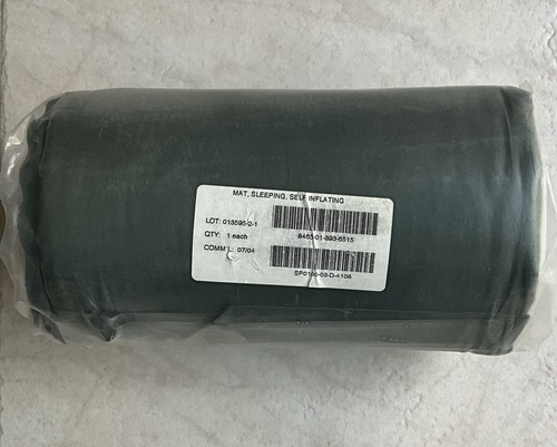 NEW US MILITARY SELF INFLATING SLEEPING MAT OD GREEN 8465-01-393-6515 ...