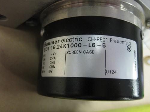 Lot Baumer Rotary Encoder CH-8501 BDT 16.24K1000-L6-5 Idler Wheel ...