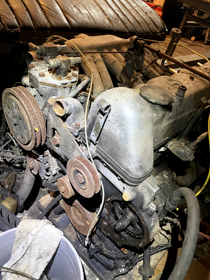 MERCEDES w108 w109 w111 w113 280SE ENGINE AND TRANSMISSION 280 2.8 | eBay