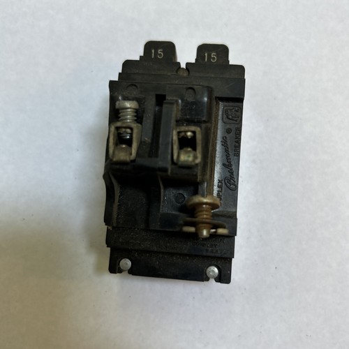 PUSHMATIC 15 AMP TANDEM P1515 120/240V CIRCUIT BREAKER TESTED CHIP ...