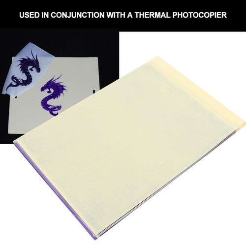 25pcs / Box Tattoo Transfer Paper Tattoo Transfer Copy Paper Tattoo ...