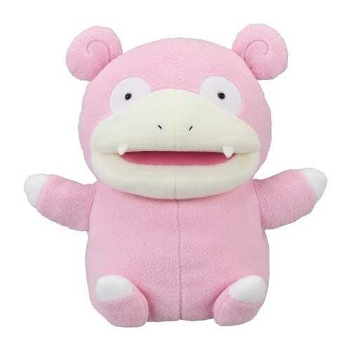 Pokemon Center Original DOWASURE Amnesia Slowpoke Hand Puppet Plush ...