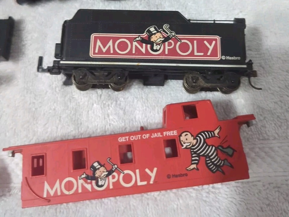1998 Monopoly Train Set Bachmann HO scale item PARTS Read Description ...