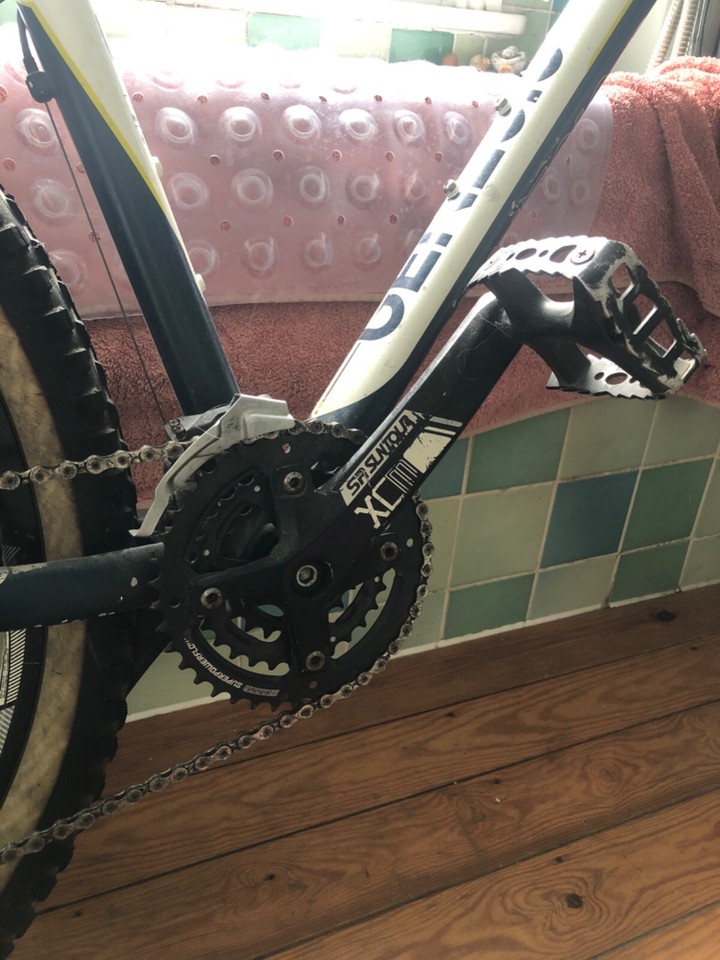 Genesis core 10, 2016 mountain bike, blue and white | eBay UK