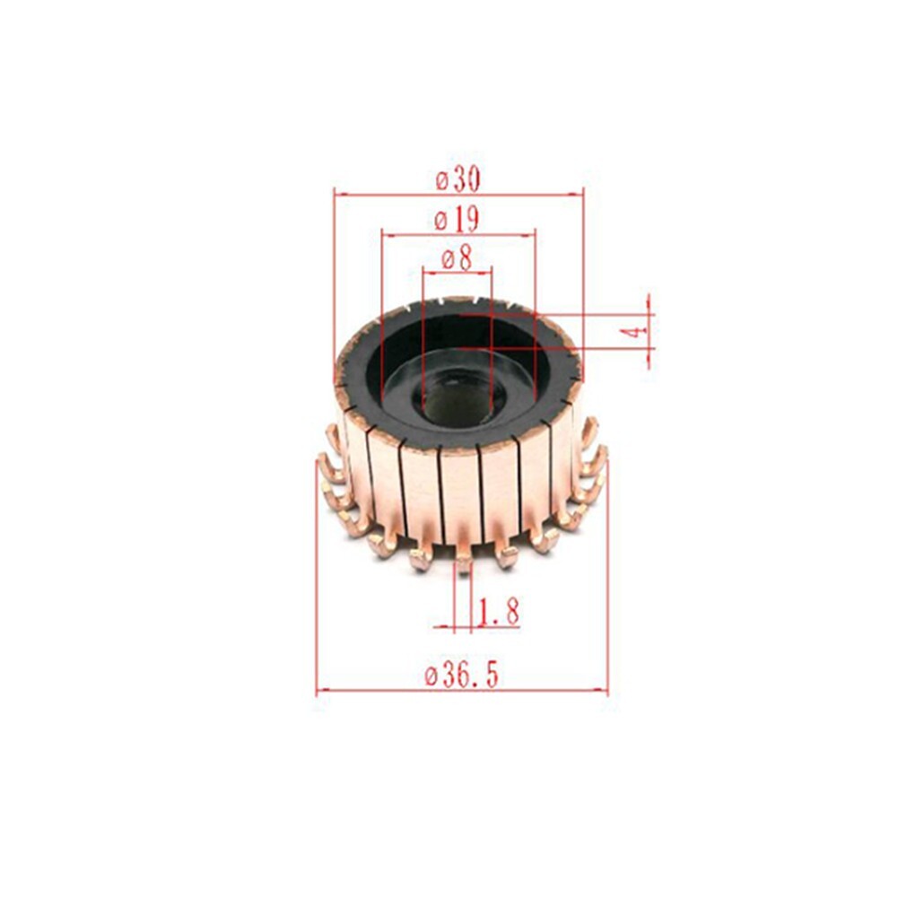 Universal Motor Commutator Car Commutator Car Repair Shop 1PC 20P Teeth ...