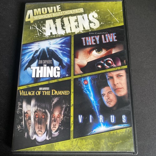 Virus/Thing/Village Of The Damned/They Live (DVD, 2014) Roddy Piper ...