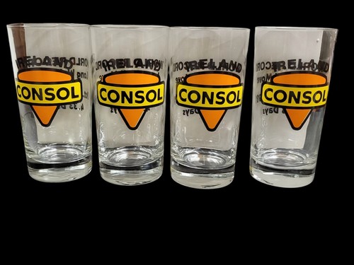 4 Vintage Consol Ireland Mine World Record Long Wall Move 1981 Glasses ...