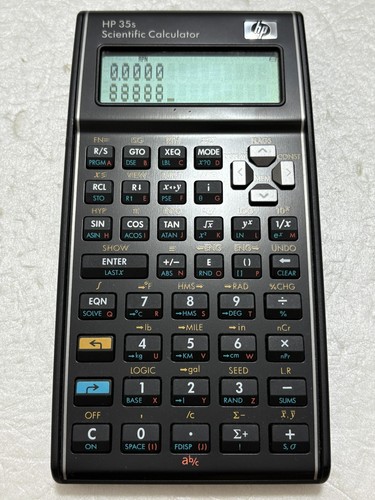 Hewlett-Packard HP 35s Scientific Calculator with Case Used from Japan ...